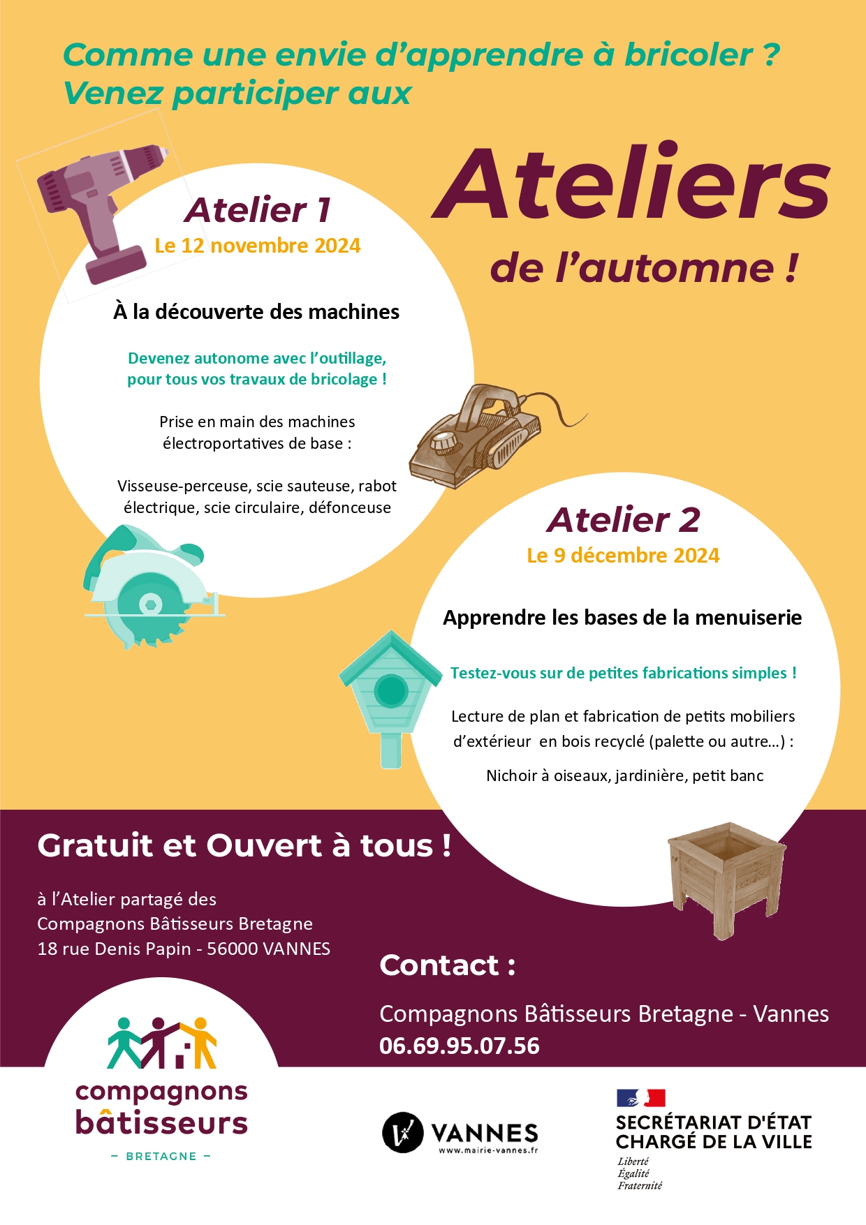 Atelier Bricolage | Mois de l'ESS